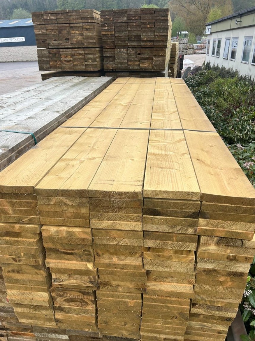 New & Repro Treated New Scaffolding Boards- SalvoWEB UK
