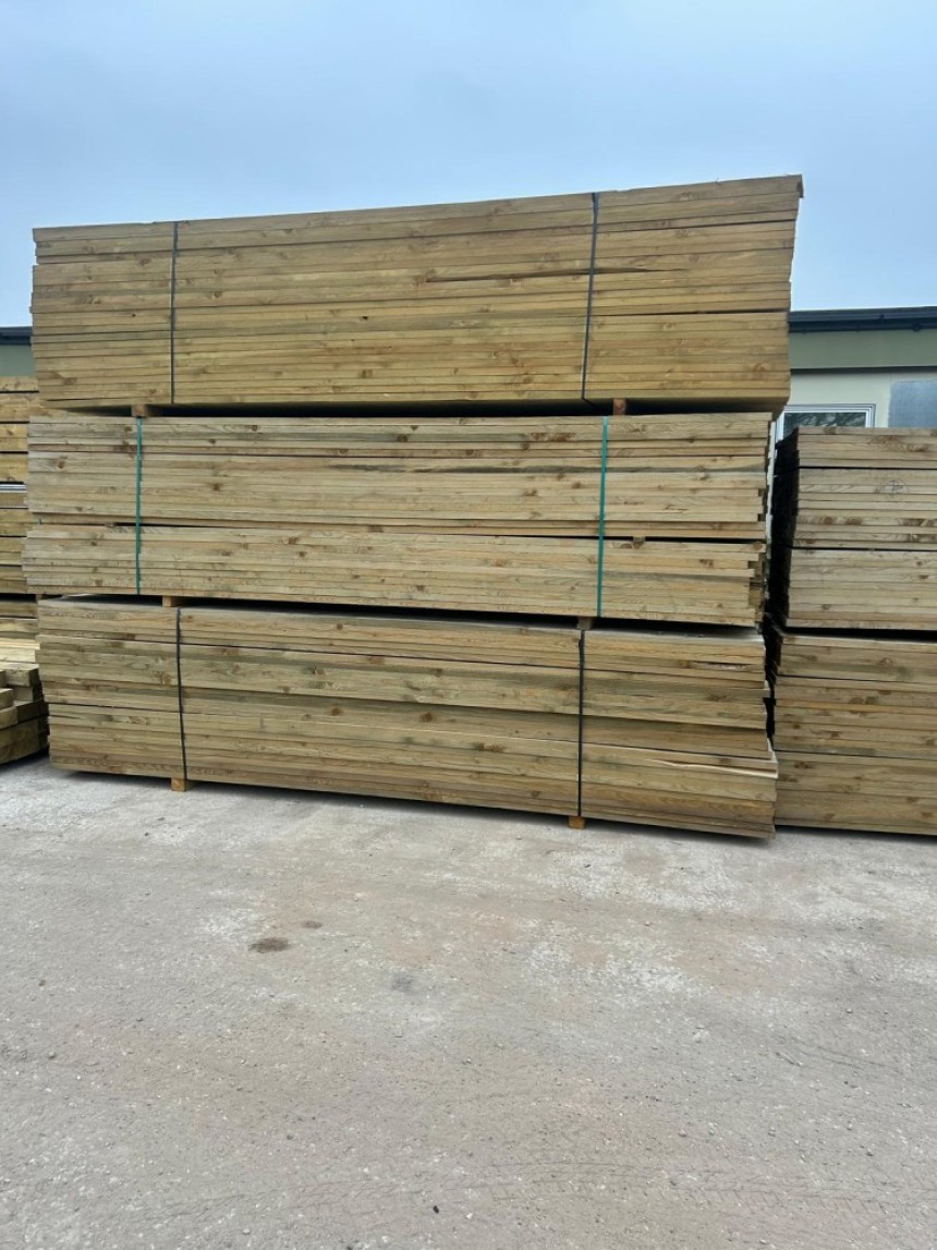 New & Repro Treated New Scaffolding Boards- SalvoWEB UK