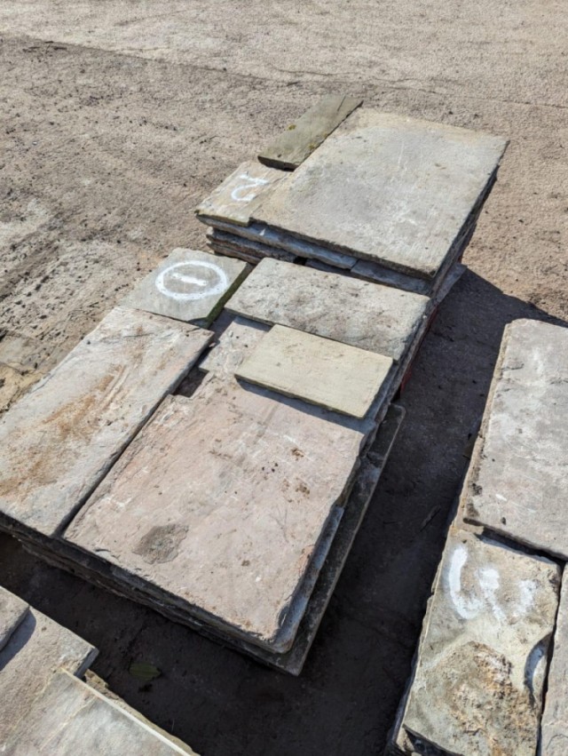 Antique & Reclaimed Reclaimed Yorkstone Flags- SalvoWEB UK