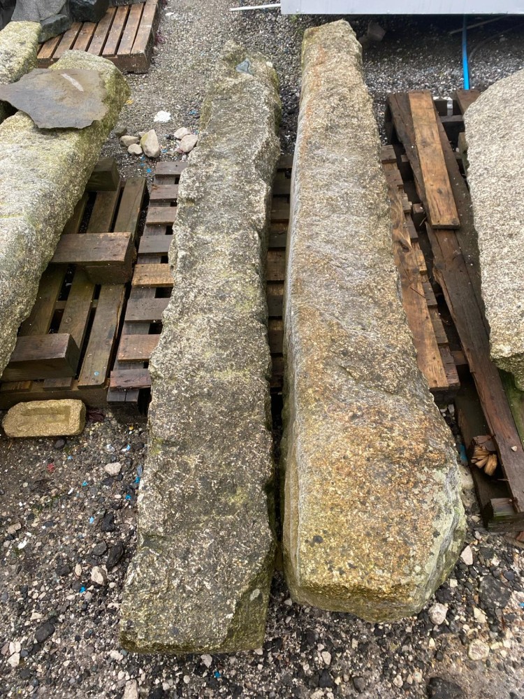 Antique & Reclaimed Gristone Gate Posts - SalvoWEB UK