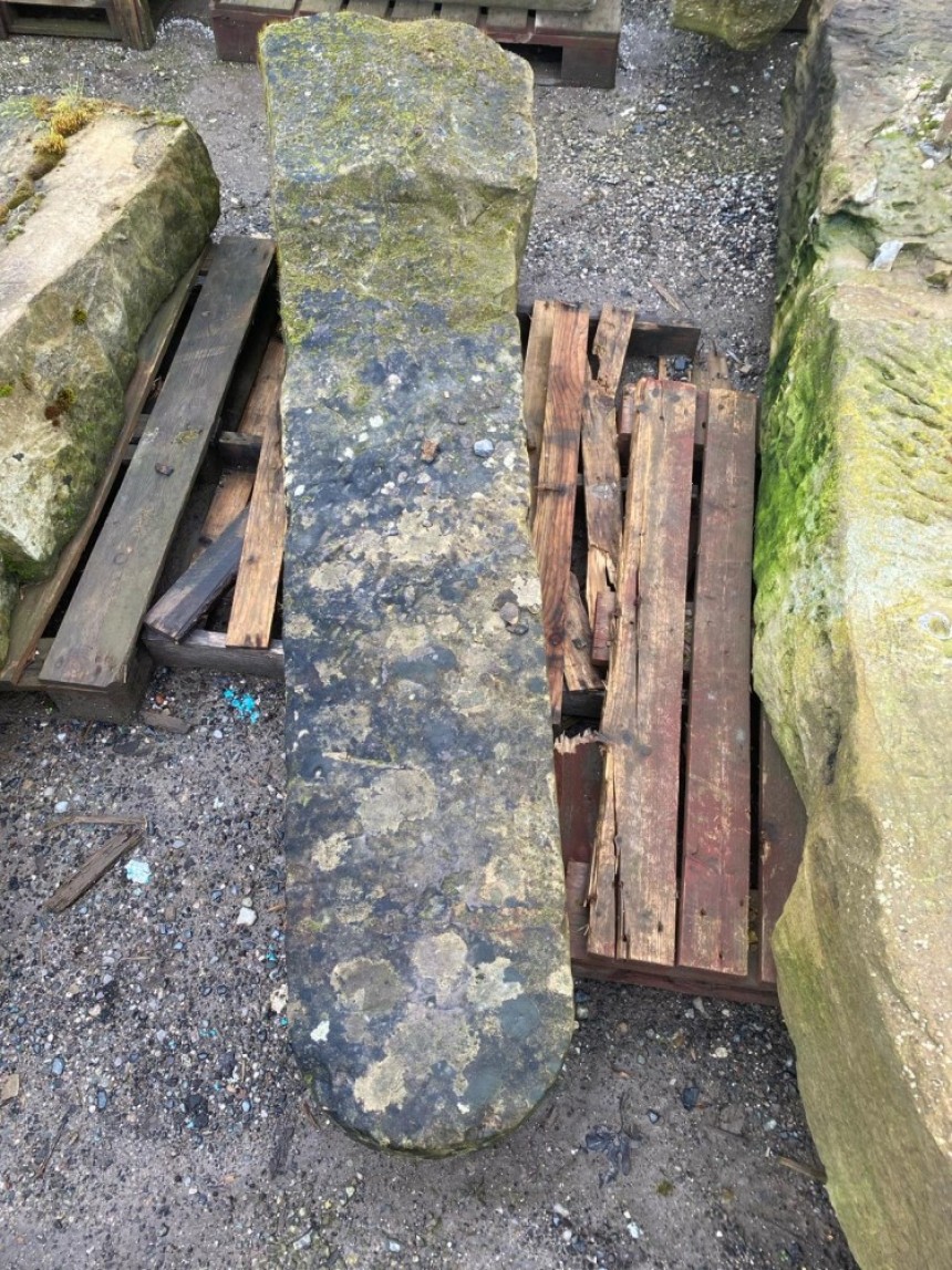 Antique & Reclaimed Gristone Gate Posts - SalvoWEB UK