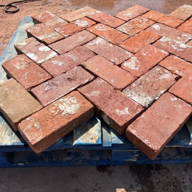 Antique & Reclaimed Reclaimed Victorian Handmade Clay Paving Brick ...