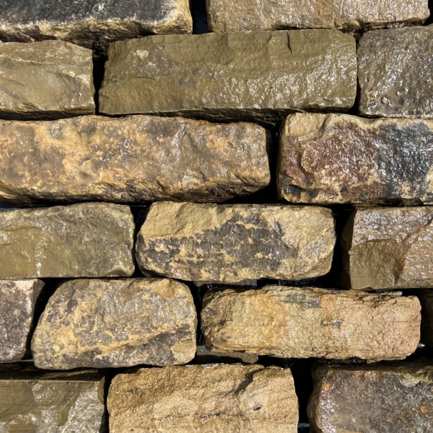 Antique & Reclaimed Reclaimed Dressed Secondary Walling Stone - Per SQM ...