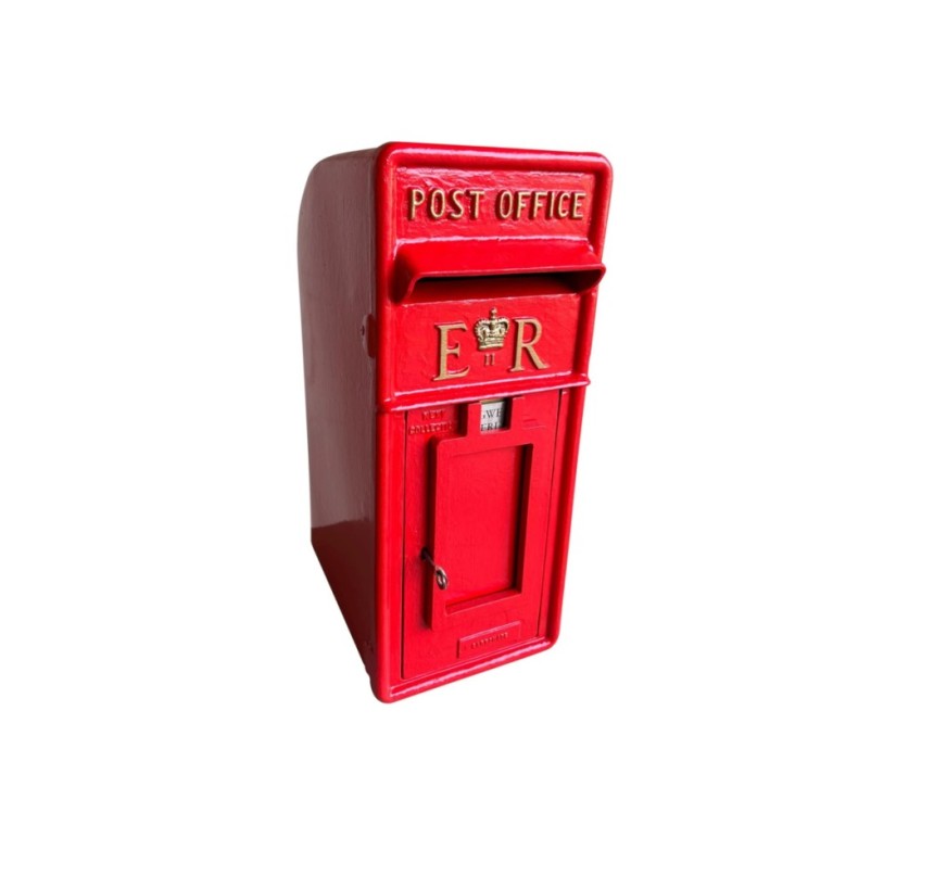 Antique & Reclaimed Antique ERII Arch Back Post Box - Genuine Royal ...