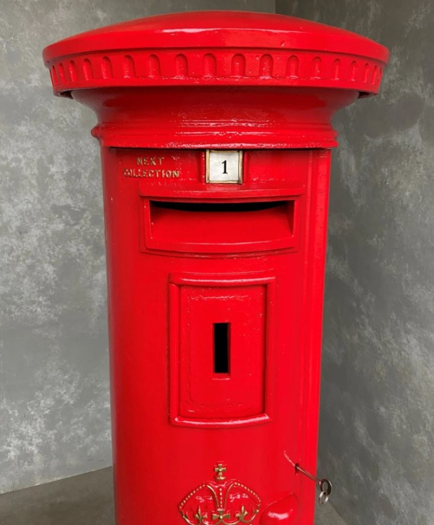 Antique & Reclaimed Antique Pillar Box - Antique Royal Mail Post Box ...