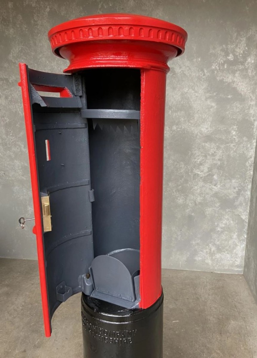 Antique & Reclaimed Antique Pillar Box - Antique Royal Mail Post Box ...