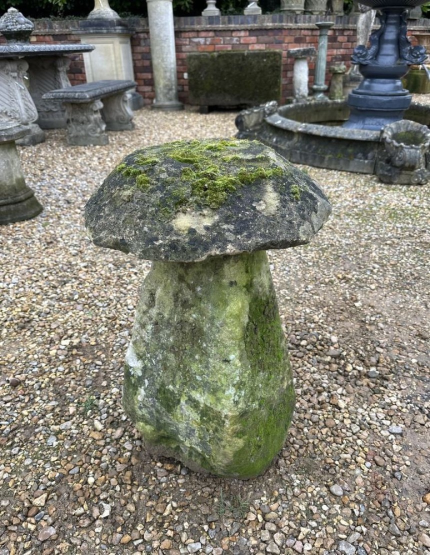 Antique & Reclaimed Antique Staddle Stone - Solid Stone Staddle Stone ...