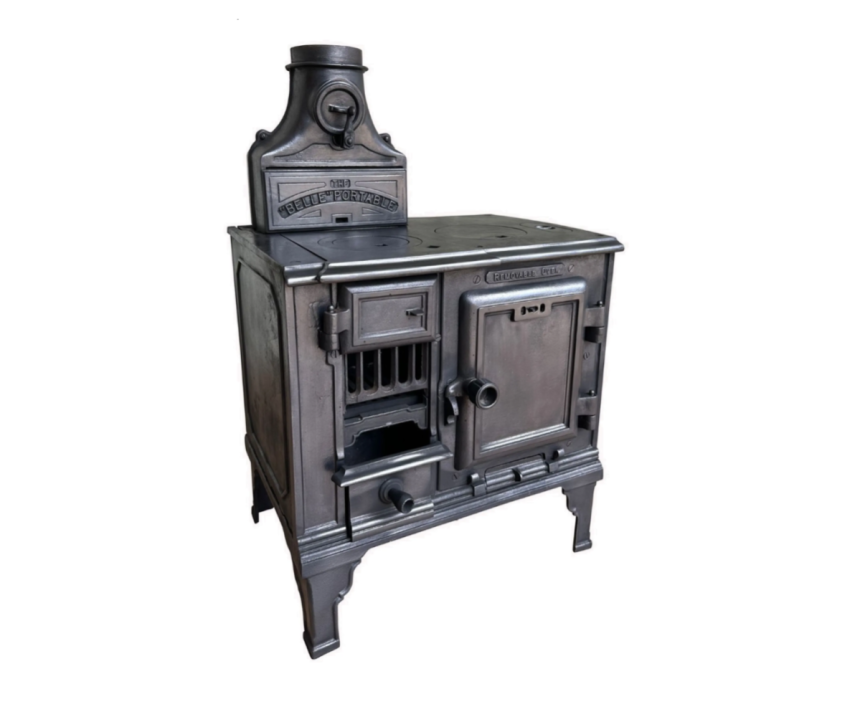 Antique & Reclaimed Antique Reclaimed Small Cast Iron Kitchen Range by ...