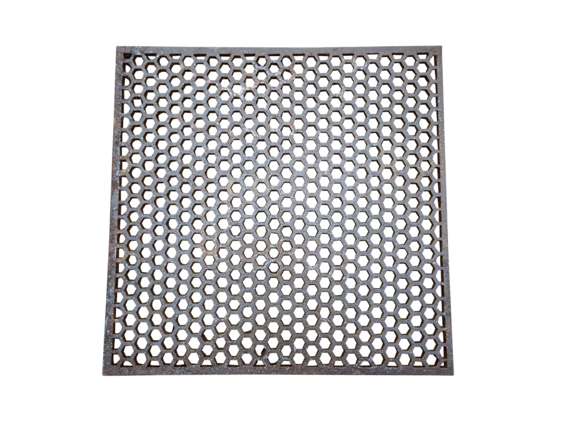 Antique & Reclaimed Genuine Old Reclaimed Antique Cast Iron Floor Grids ...