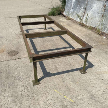 Antique & Reclaimed Industrial Iron Table frame - SalvoWEB UK