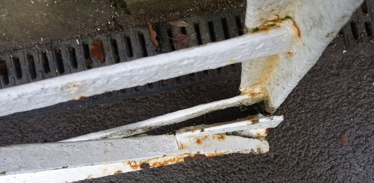 Antique & Reclaimed Antique riveted wrought iron field gate- SalvoWEB UK