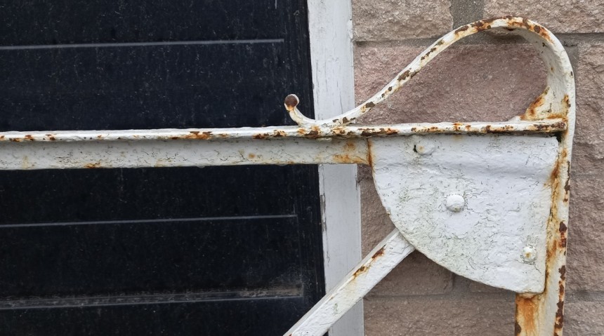 Antique & Reclaimed Antique riveted wrought iron field gate- SalvoWEB UK