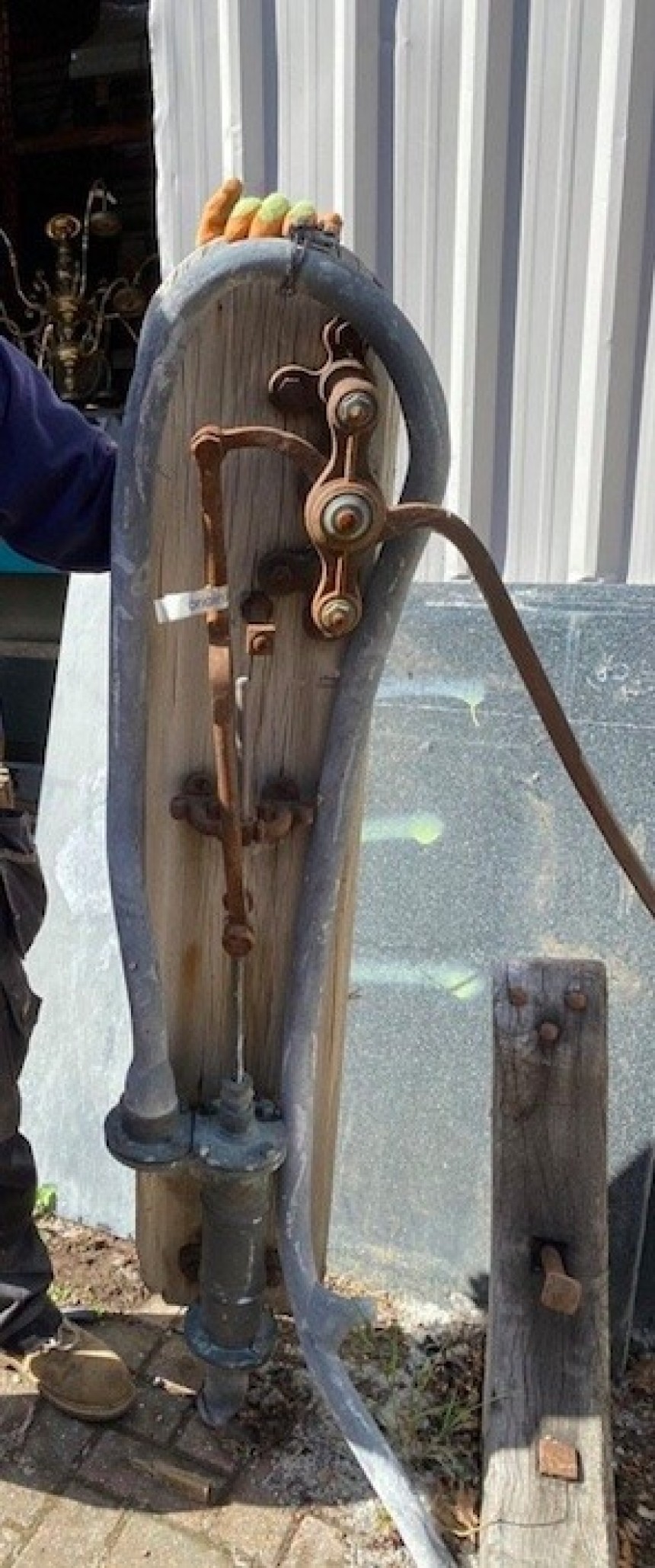 Antique & Reclaimed Original Victorian well pump- SalvoWEB UK