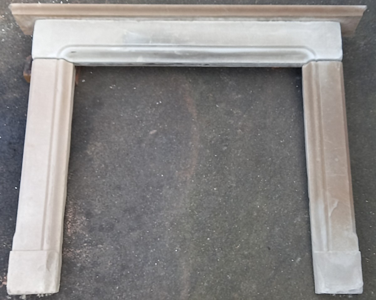 Antique & Reclaimed Antique sandstone fire surround.- SalvoWEB UK