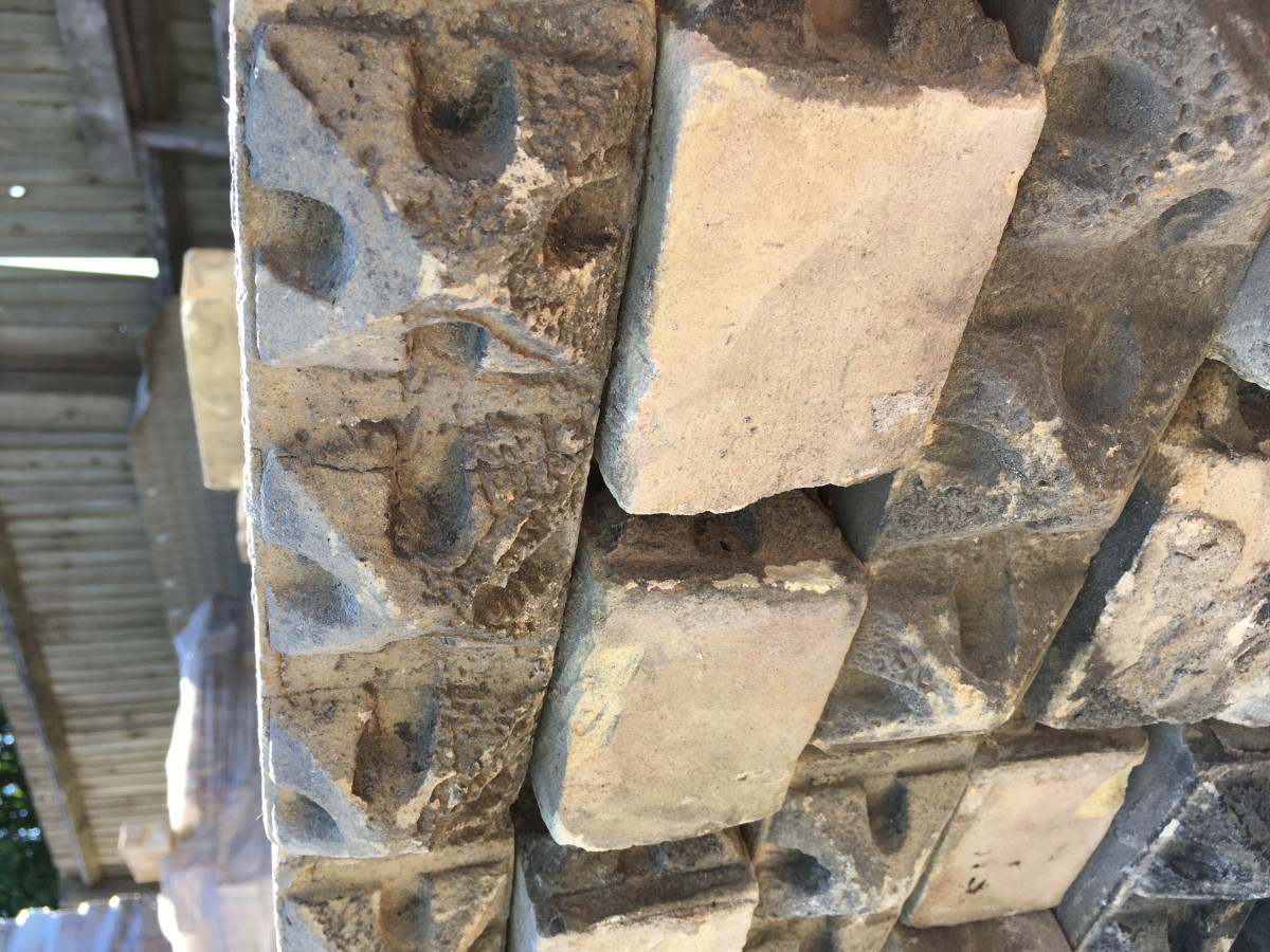 Antique & Reclaimed Reclaimed Cambridge White Three Cross Brick ...