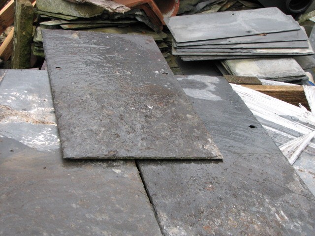 Antique & Reclaimed Reclaimed roof slates 24" x 12" £2.80 each- SalvoWEB UK