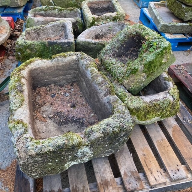 Antique & Reclaimed Old stone troughs- SalvoWEB UK