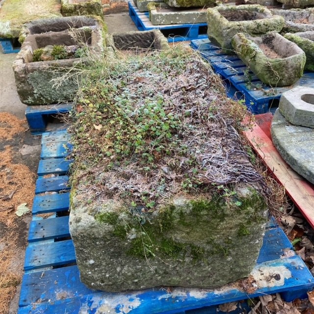 Antique & Reclaimed Large old trough- SalvoWEB UK