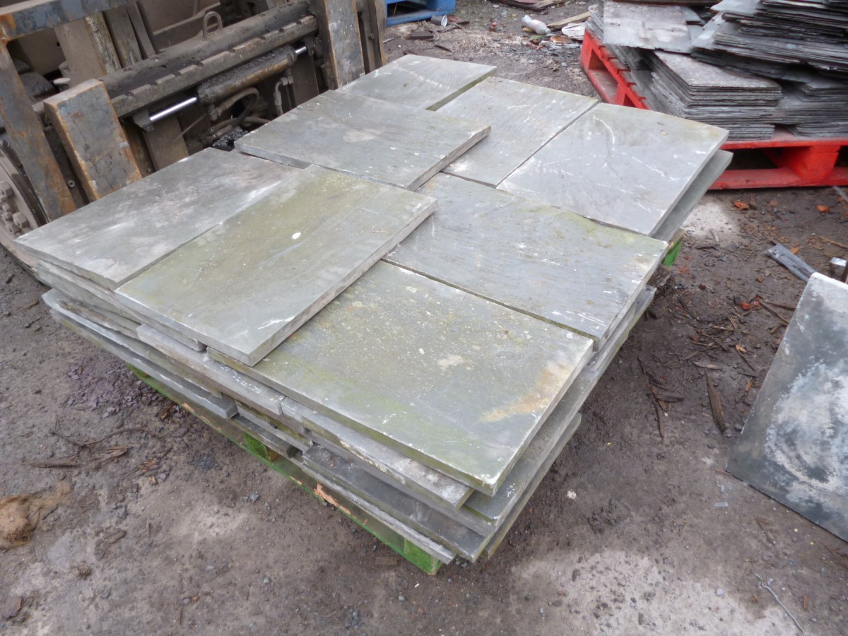 Antique & Reclaimed Reclaimed Welsh slate slabs £90 sq meter- SalvoWEB UK