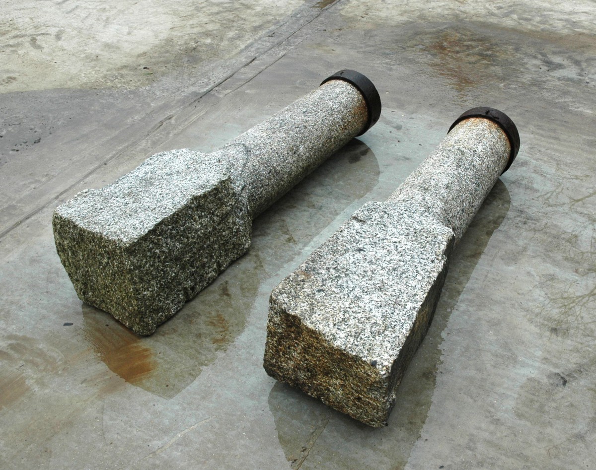Antique & Reclaimed Granite bollards / posts- SalvoWEB UK