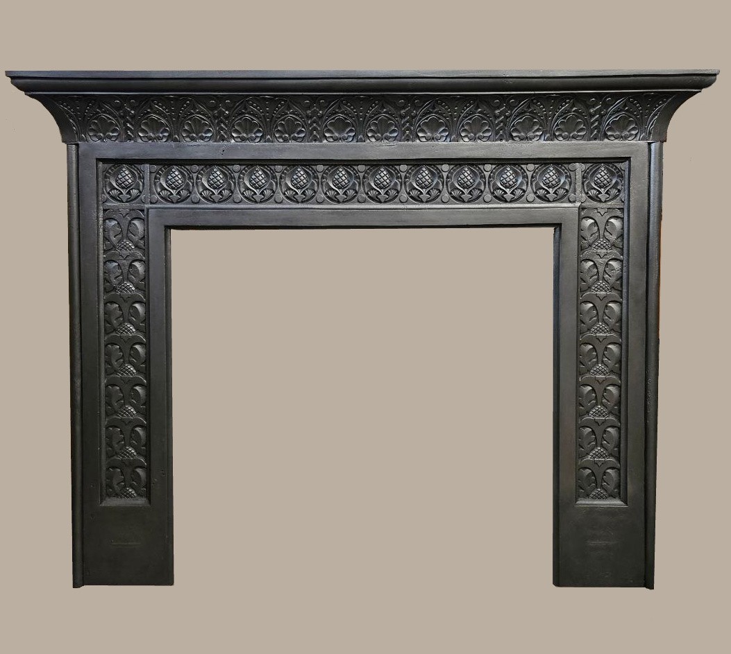 Antique & Reclaimed Antique Cast Iron Chimneypiece- SalvoWEB UK