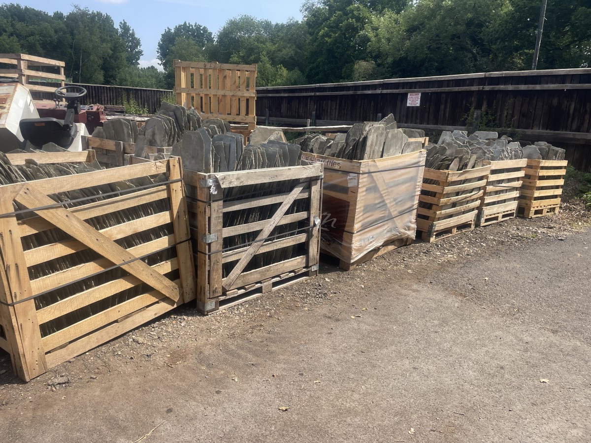 Antique & Reclaimed Slates (random coursed) from Somerset 12 ton ...