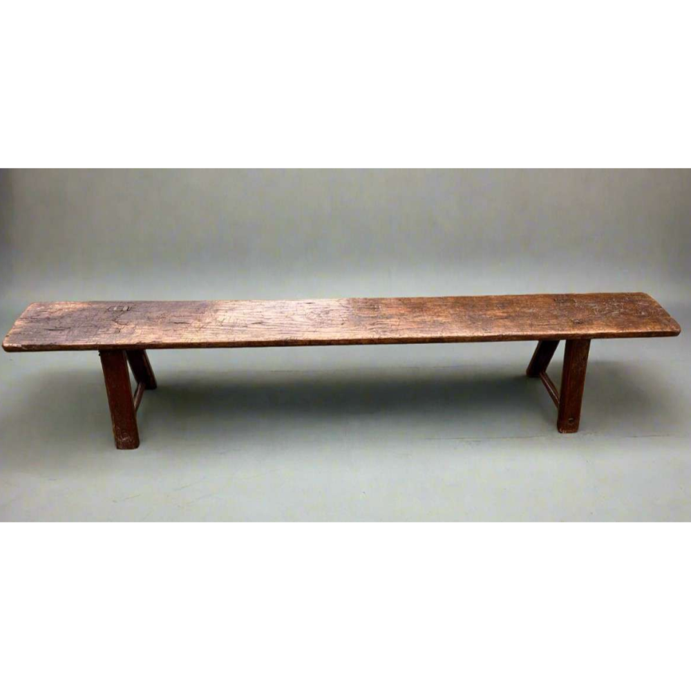 Antique & Reclaimed Antique Pig Bench Oak- SalvoWEB UK