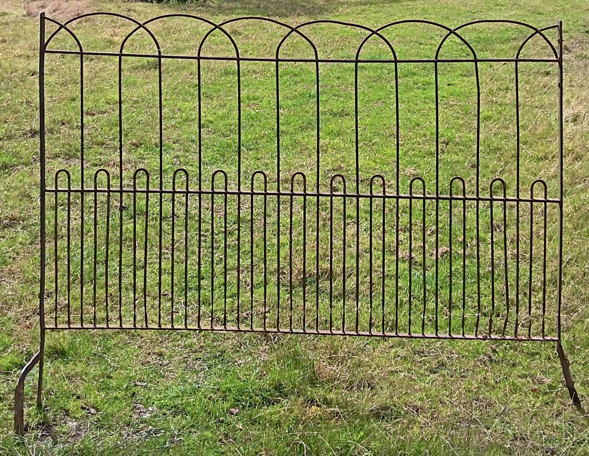 Antique & Reclaimed Georgian wrought iron railing- SalvoWEB UK