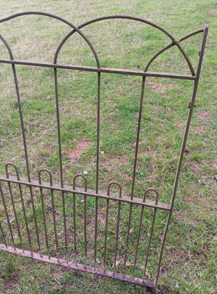Antique & Reclaimed Georgian wrought iron railing- SalvoWEB UK