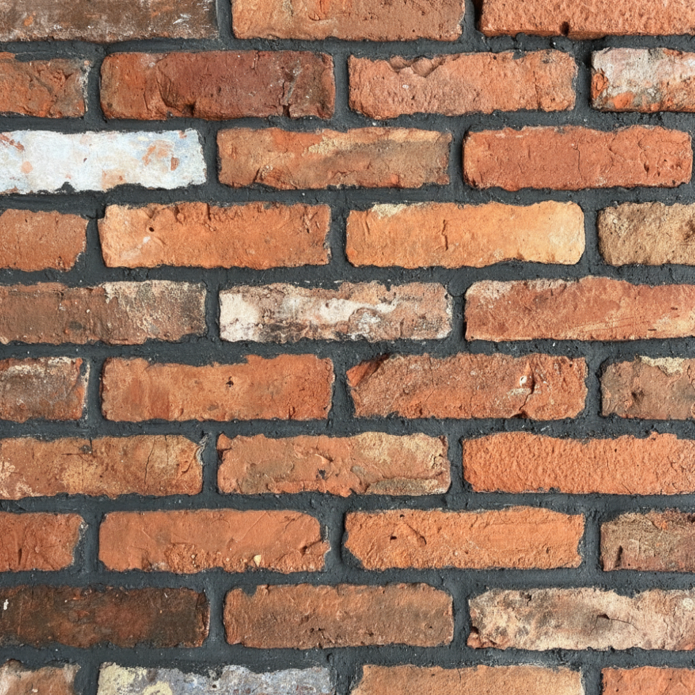 Antique & Reclaimed Reclaimed Farmhouse Blend Brick Slips - Cut From ...