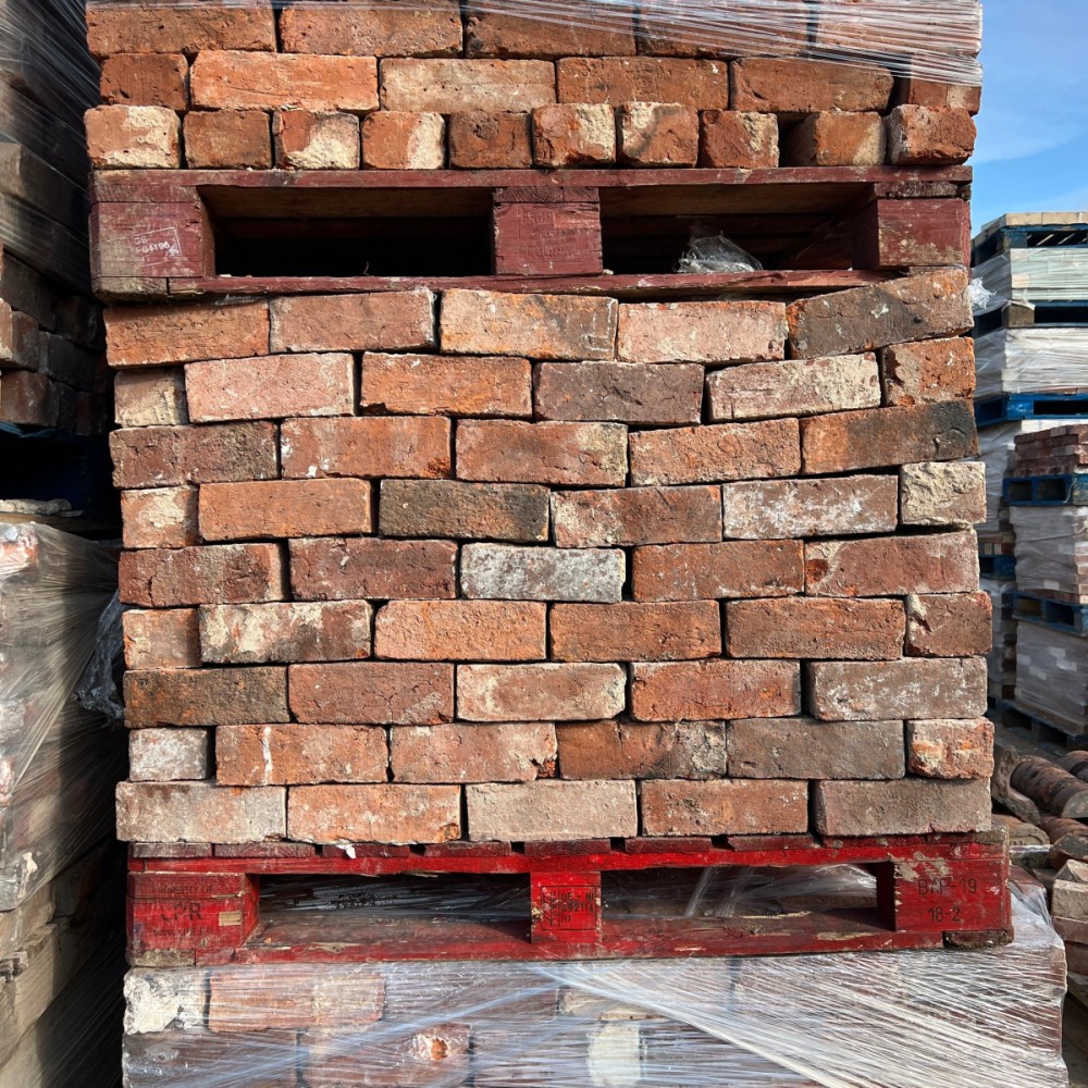 Antique & Reclaimed Reclaimed Barn Handmade Imperial Bricks- SalvoWEB UK