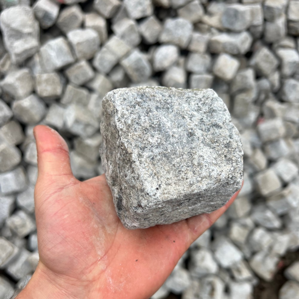 Antique & Reclaimed Reclaimed Small Stone 3" x 3" Granite Cobble Setts ...