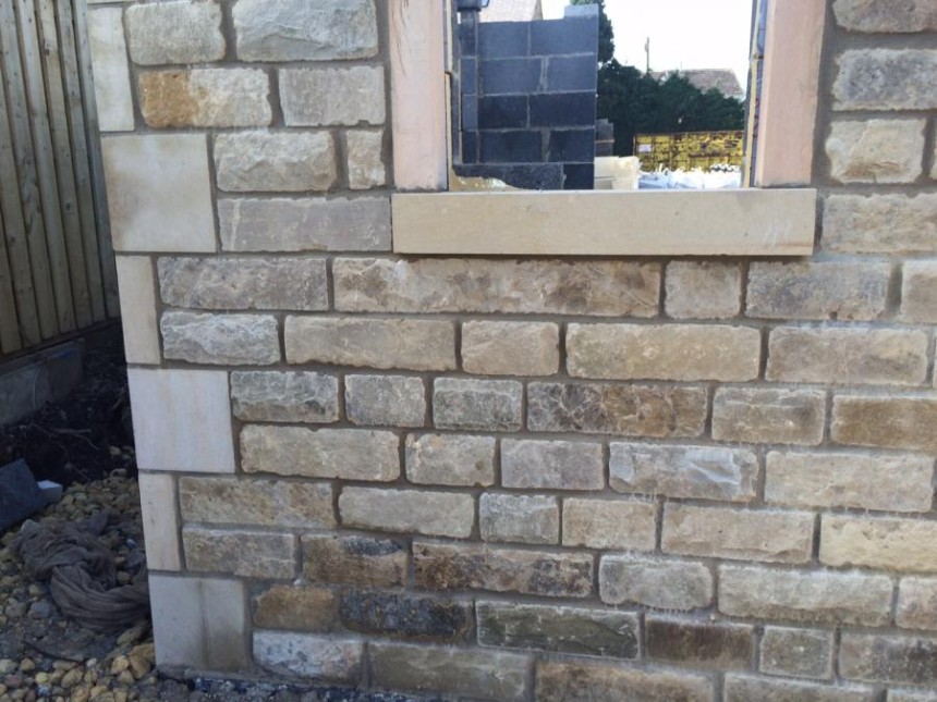 Antique & Reclaimed Reclaimed 140 mm Yorkshire Wall Stone- SalvoWEB UK