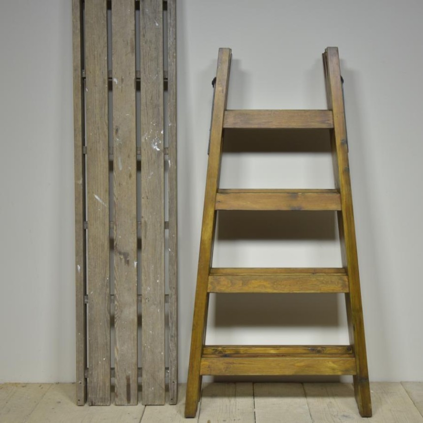 Antique & Reclaimed old decorators trestles- SalvoWEB UK