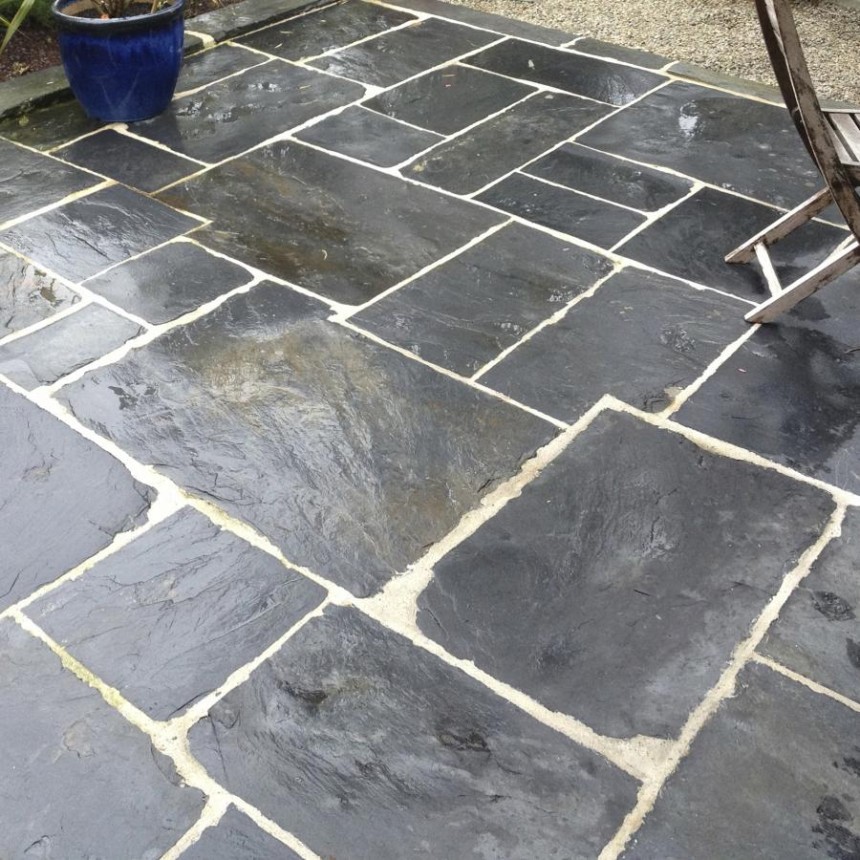 Antique & Reclaimed Dallage, Dalle Ardoise - Reclaimed Slate - Schiste ...